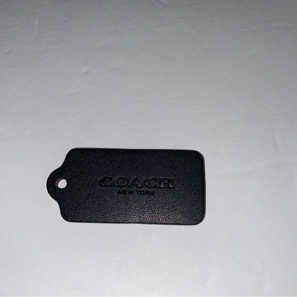 Coach | Design | Coach Midnight Black Travel Tag | Poshmark